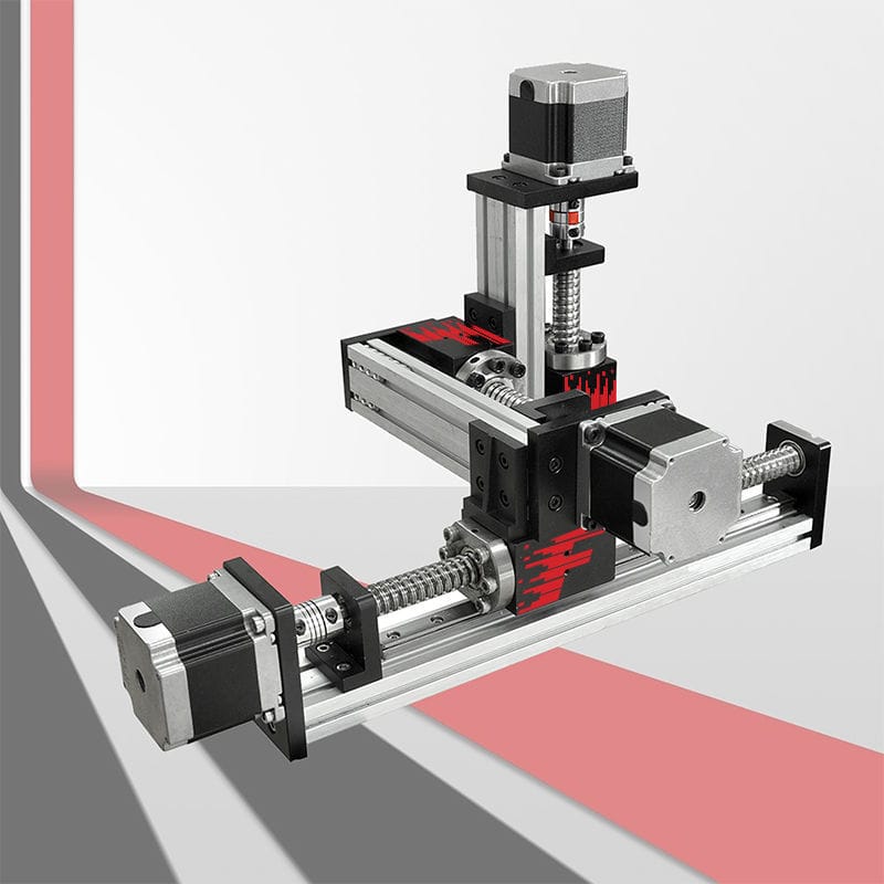 Asse lineare per profilati - FSK40 - FUYU Technology - con vite a sfere / a doppio tubo / elettrico