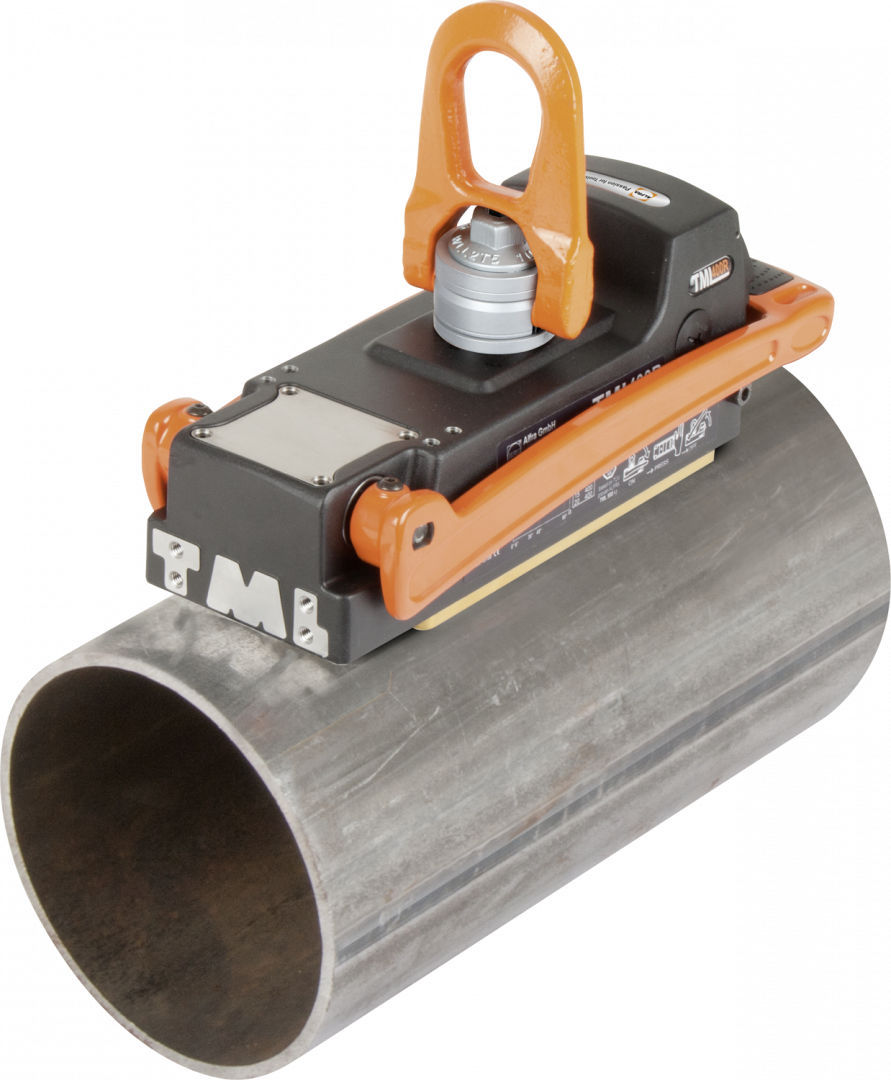 Magnete permanente di sollevamento a commutazione manuale - TML 400 R - ALFRA GmbH - per tubi ...