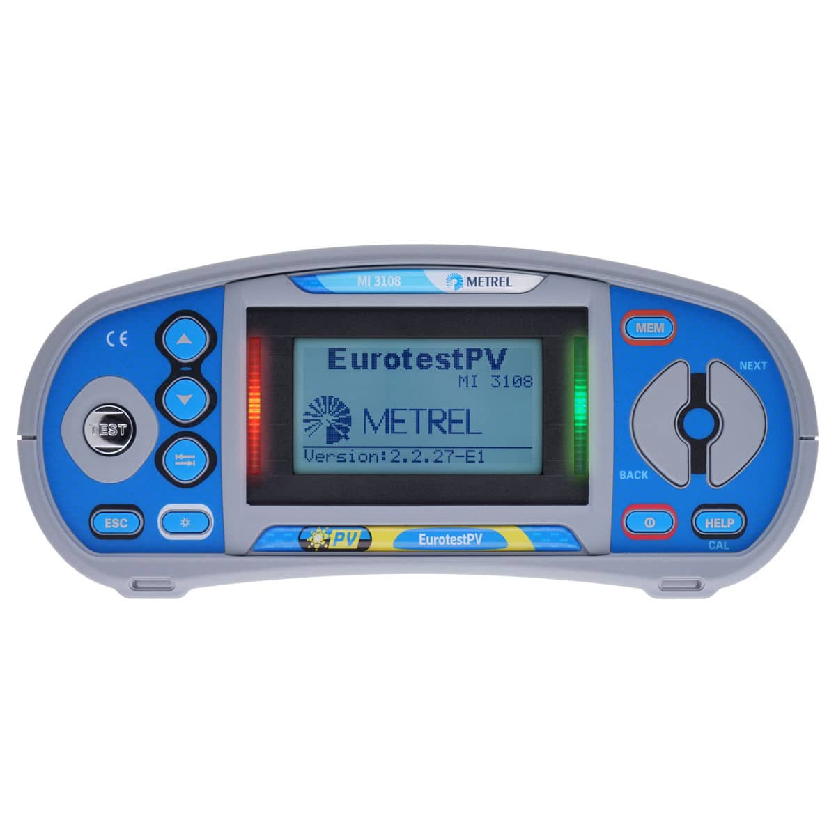 Tester di tensione - MI 3108 EurotestPV - METREL - di isolamento / RCD ...