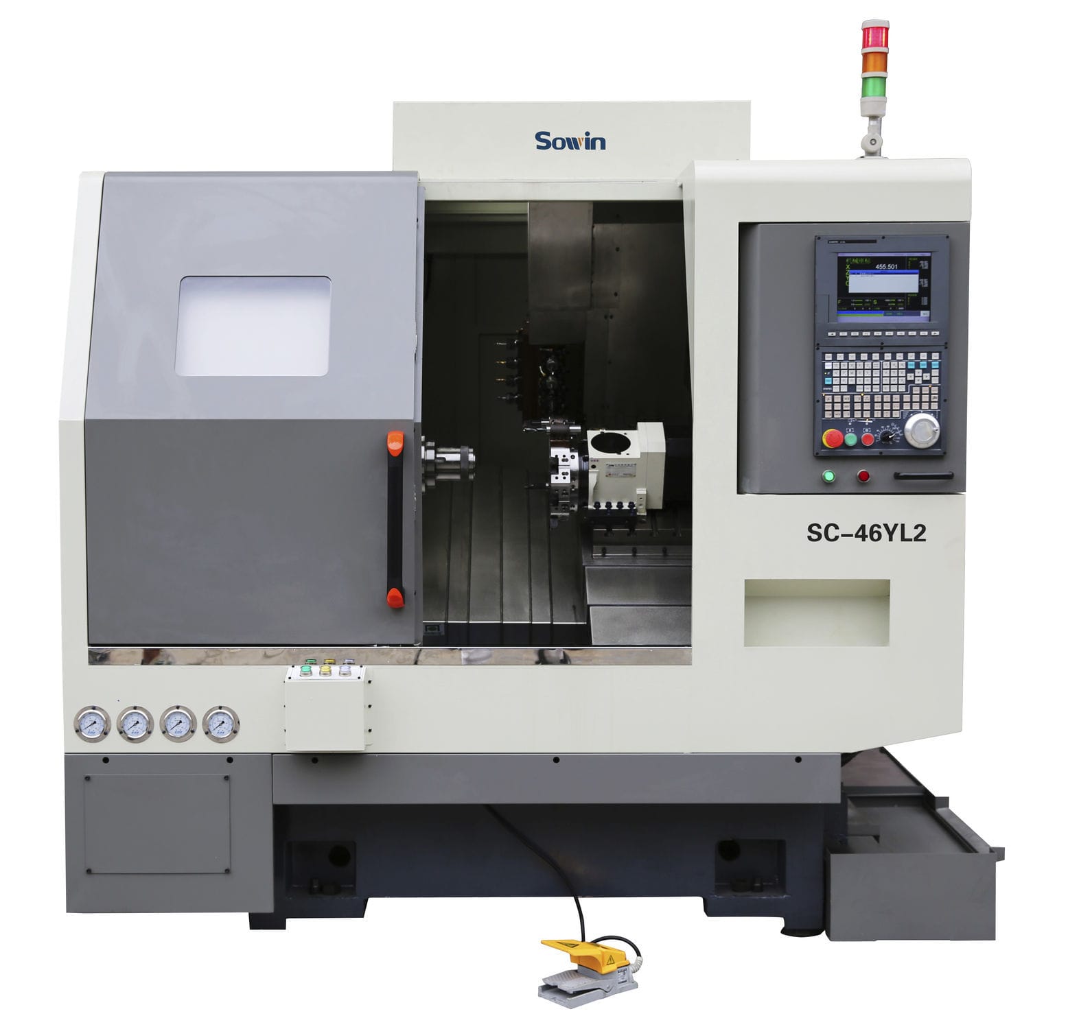 Tornio CNC - SC-46YL2 - Shenzhen Sowin Precision Machine Tool Co., Ltd ...