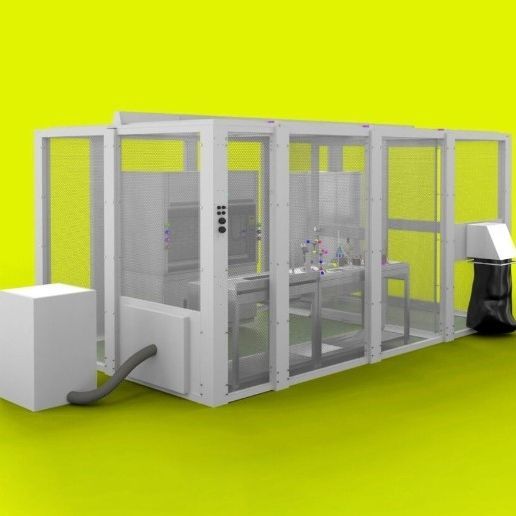 Camera bianca per laboratorio - ISOLA LAB - MiTEC - per materiale medicale