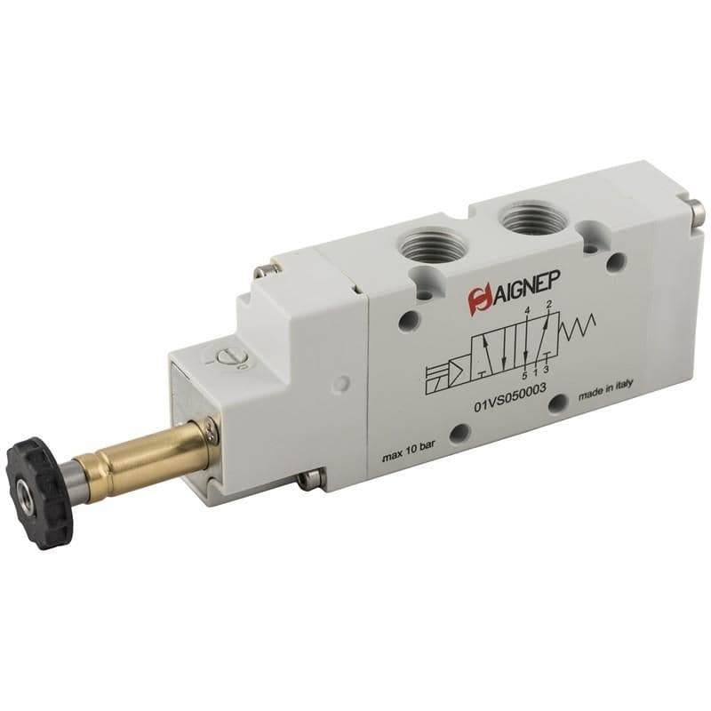 Distributore pneumatico a cassetto - 01VS series - AIGNEP - azionato ...