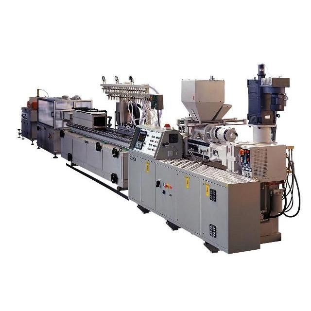 Linea di estrusione per tubi / per PP / per PVC / per PE - AMUT