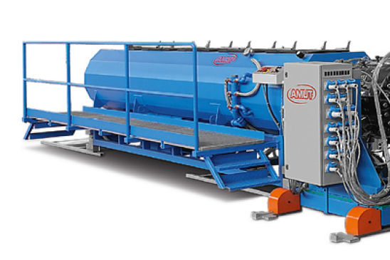 Linea di estrusione per tubi / per PP / per PVC / per PE - AMUT