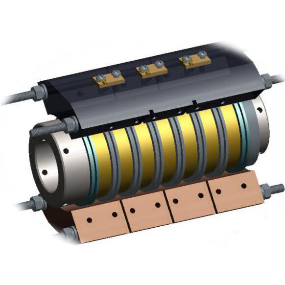 Collettore rotante per generatore - SCN-C-038-07P2 - CENO Electronics ...