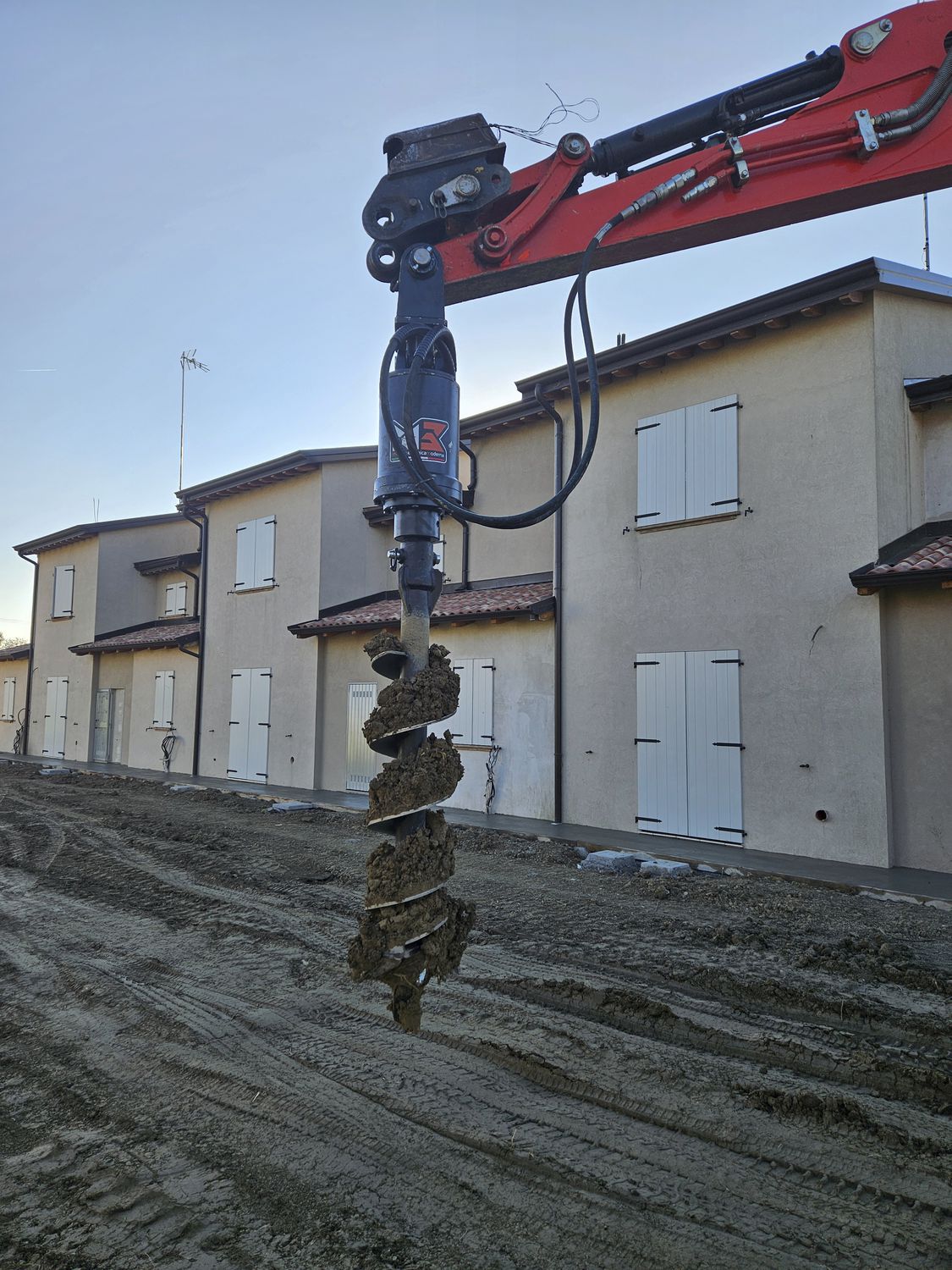 Trivella idraulica - MPD - M3 METALMECCANICAMODERNA - per escavatore ...