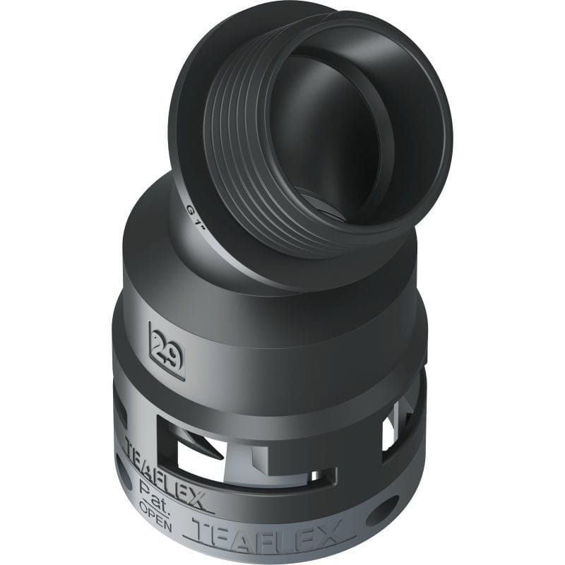 Raccordo a gomito - 6BBF29G05 - Teaflex S.p.a - DIN / in poliammide / in PA