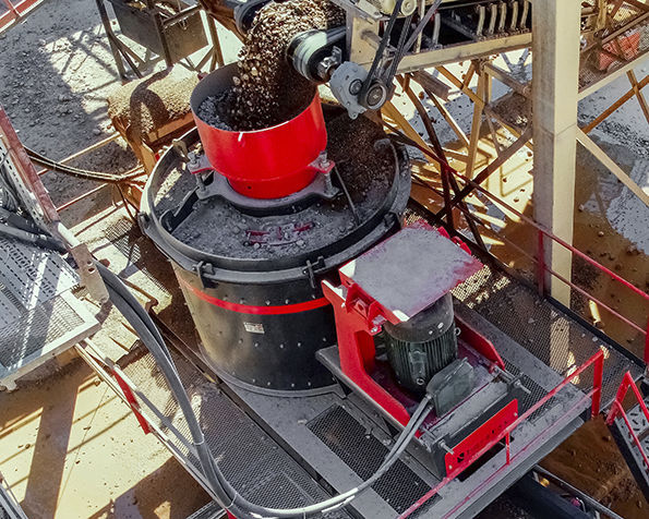 Frantoio a percussione ad asse verticale - VSI - Boratas Machinery ...