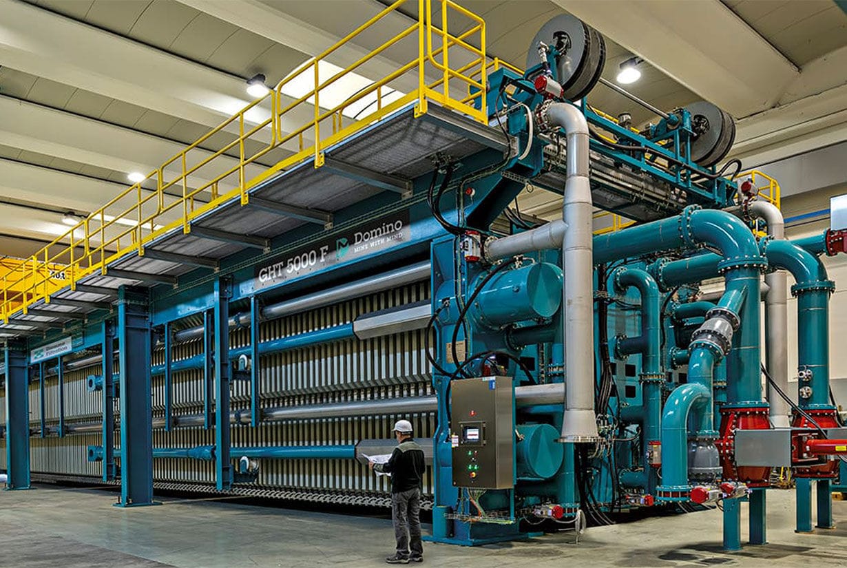 Filtro-pressa con ripiano - GHT5000F Domino - Aqseptence Group ...