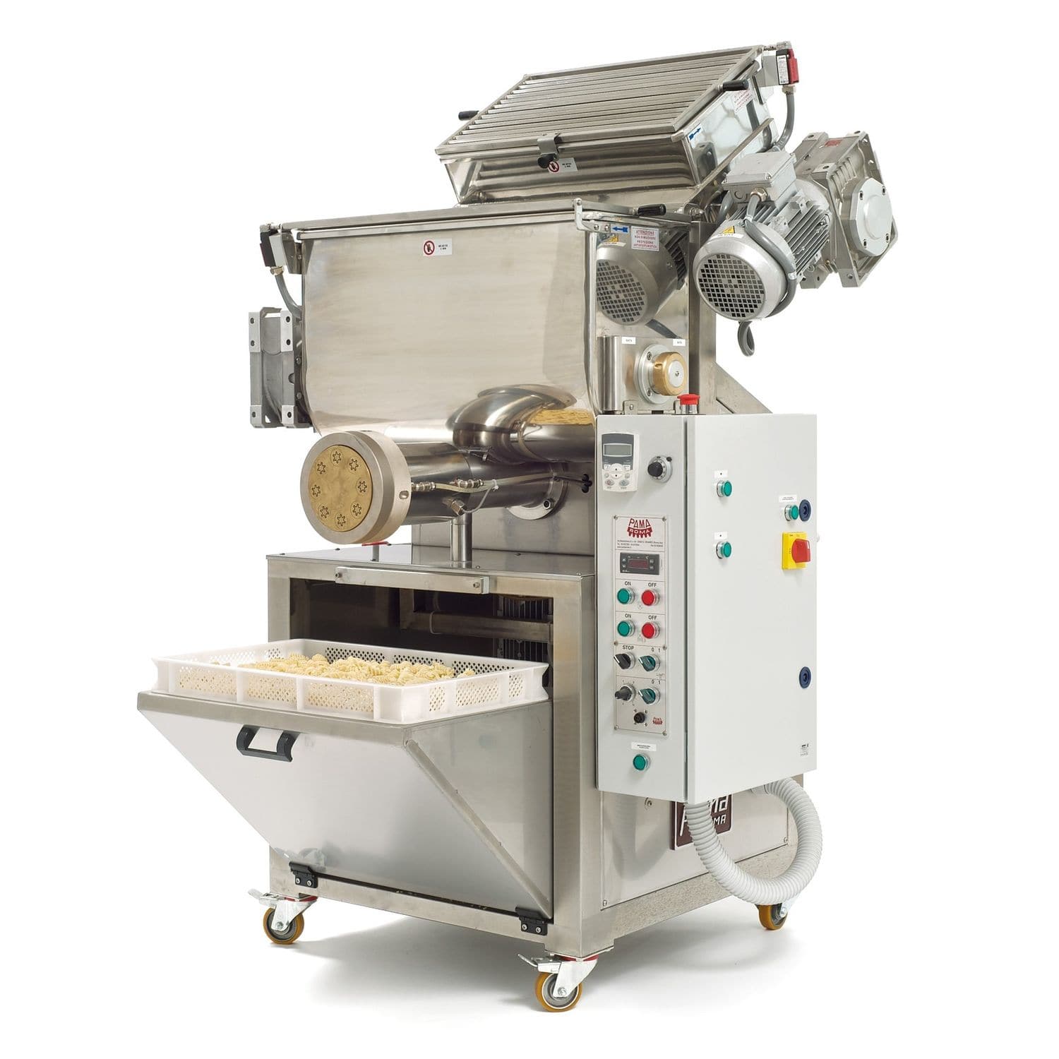Pressa per pasta automatica - P/120 - PAMA ROMA - secca / fresca / corta