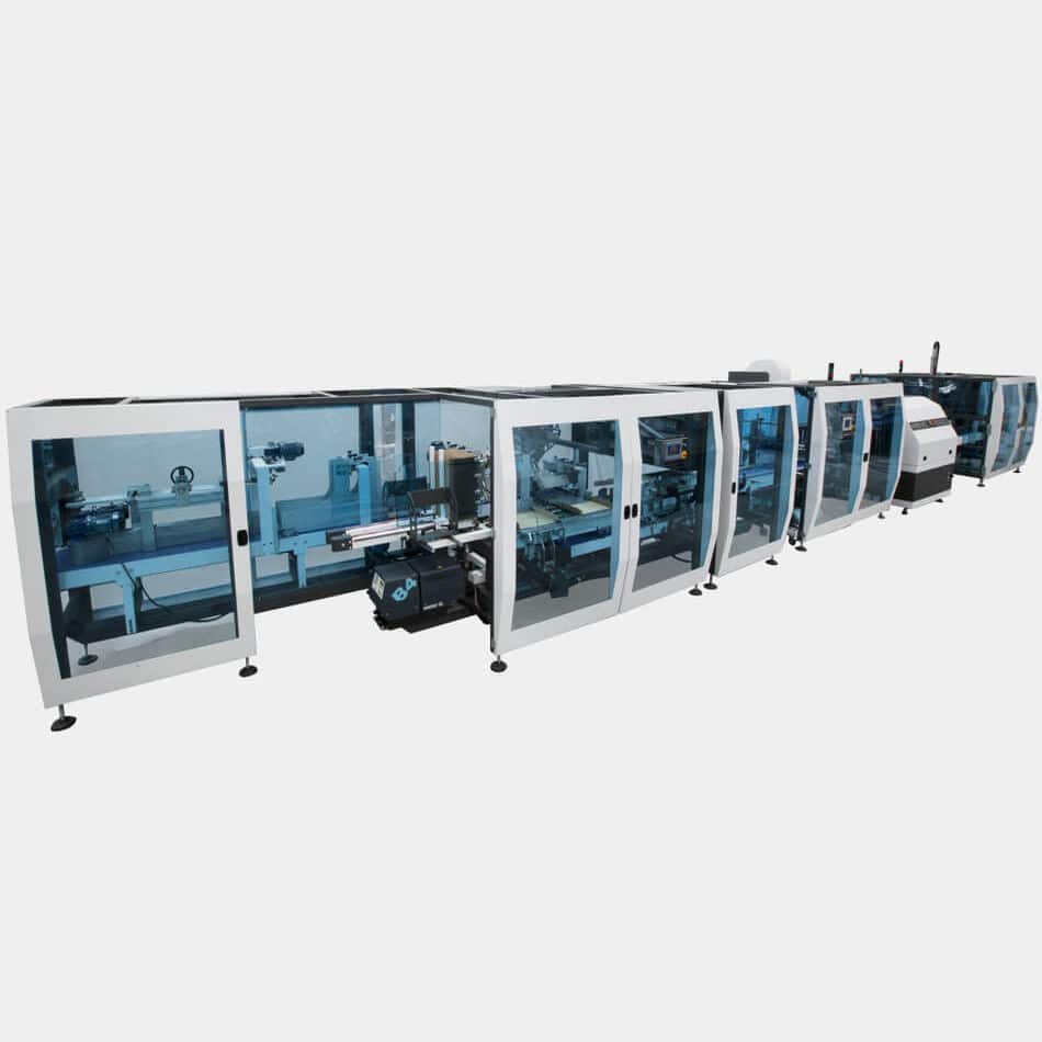 Linea di imballaggio di vassoi - DM PACK - per cartoni / automatica