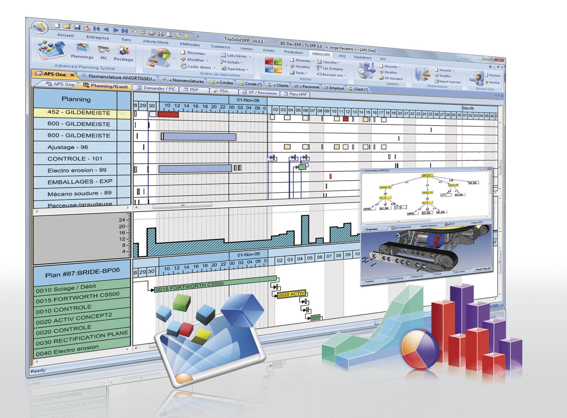 Software di ERP - TopSolid’Erp - TOPSOLID SAS - di GPAO / di gestione / di monitoraggio