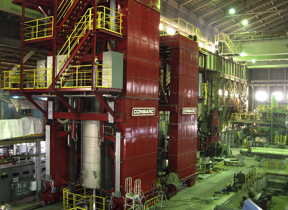 Forno a camera - ESR - CONSARC - di rifusione delle scorie / elettrico ...