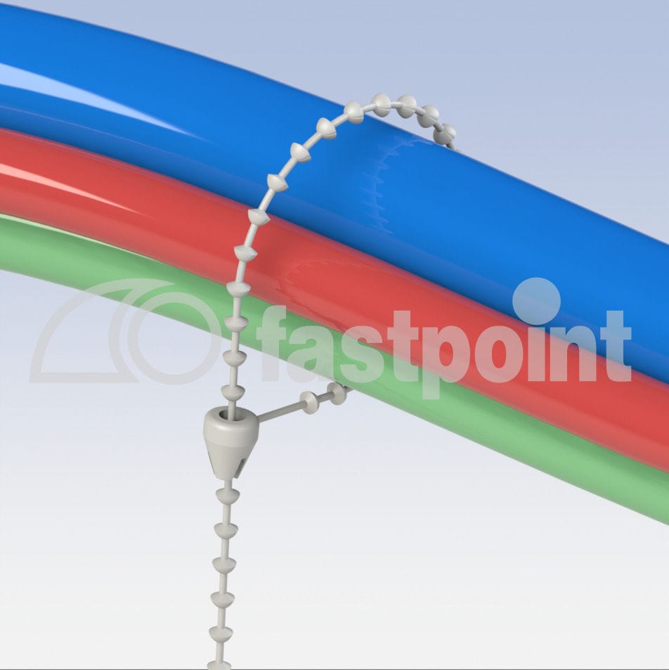 Fascetta stringicavo in plastica - 8499AA00 - Fastpoint Srl - a sfera