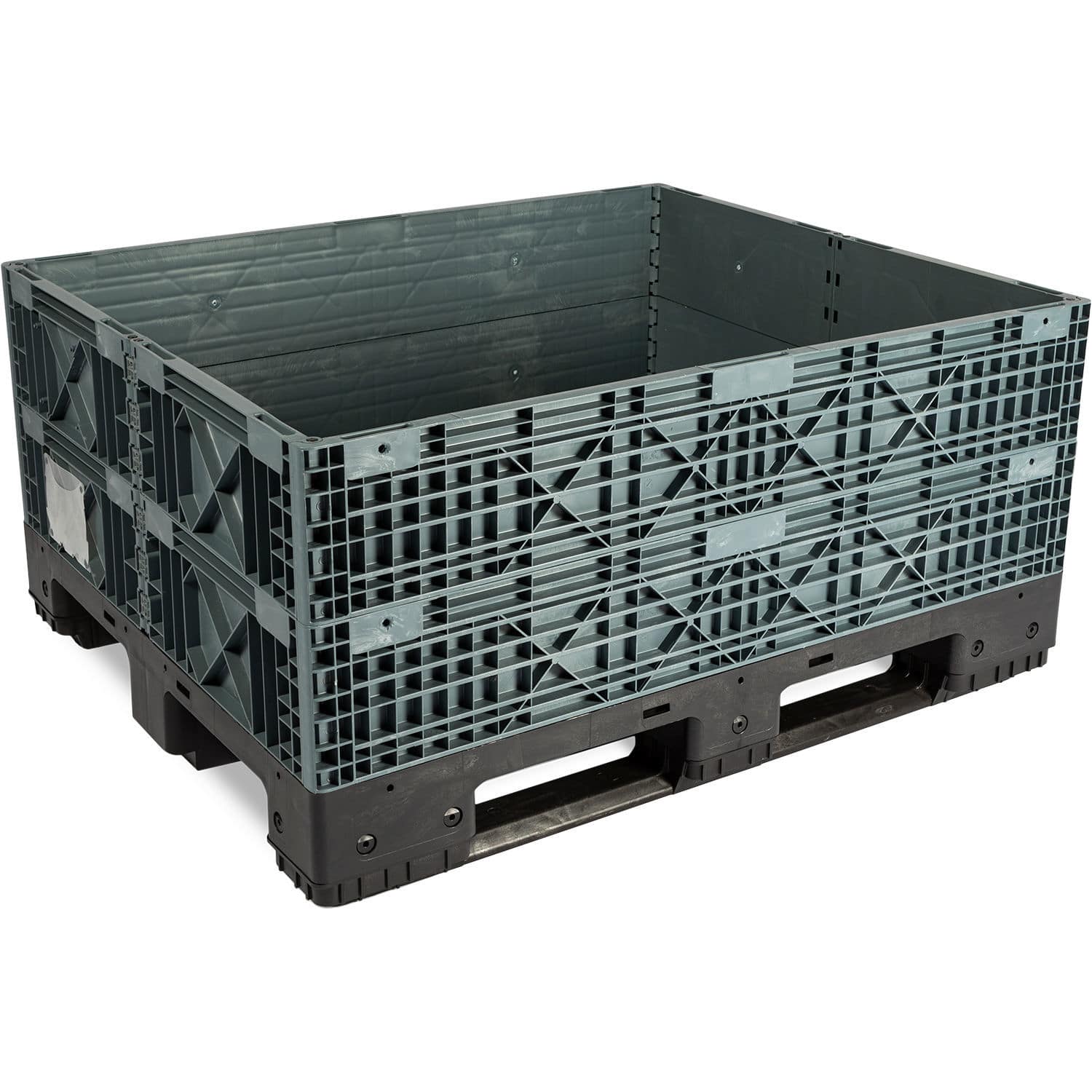 Cassa-pallet in polietilene - MOD BOX 800 x 600 - PALBOX PALLETS E ...
