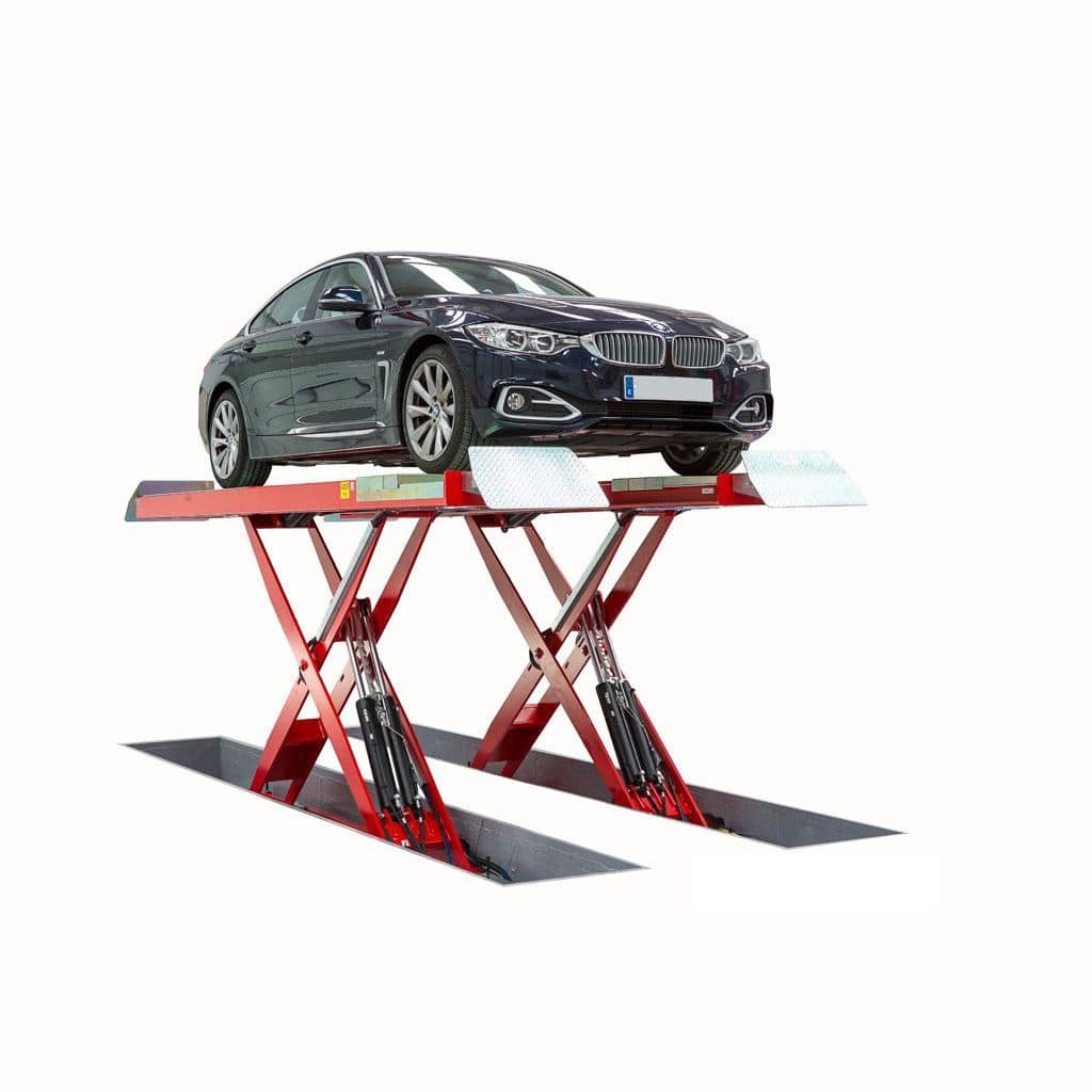 Ponte sollevatore a doppia forbice - T5.5LXPD - Cascos Maquinaria, S.A ...