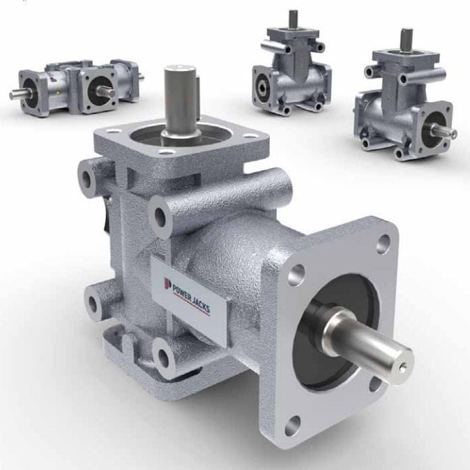 Riduttore a coppia conica - 2000 series - Power Jacks - ad assi ...