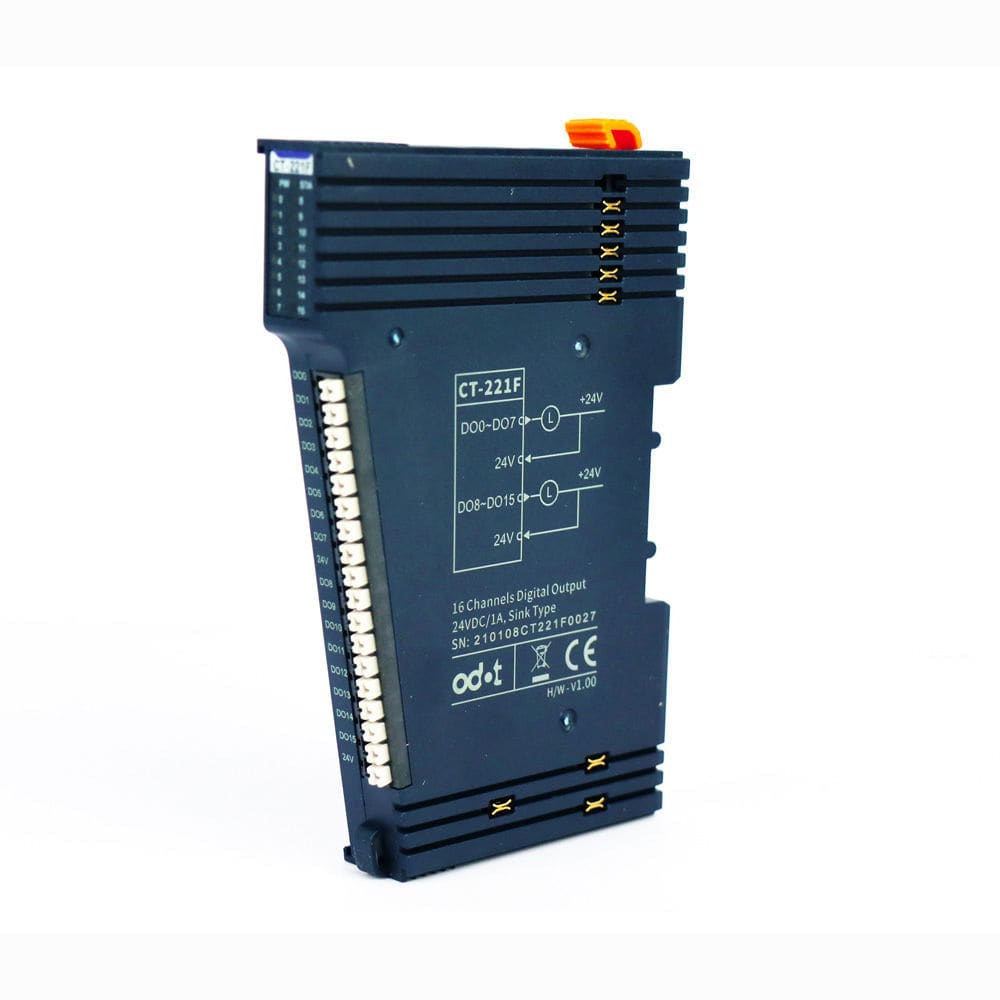 Modulo I/O digitale - CT-221F - ODOT Automation - Modbus / Ethernet / Modbus RTU