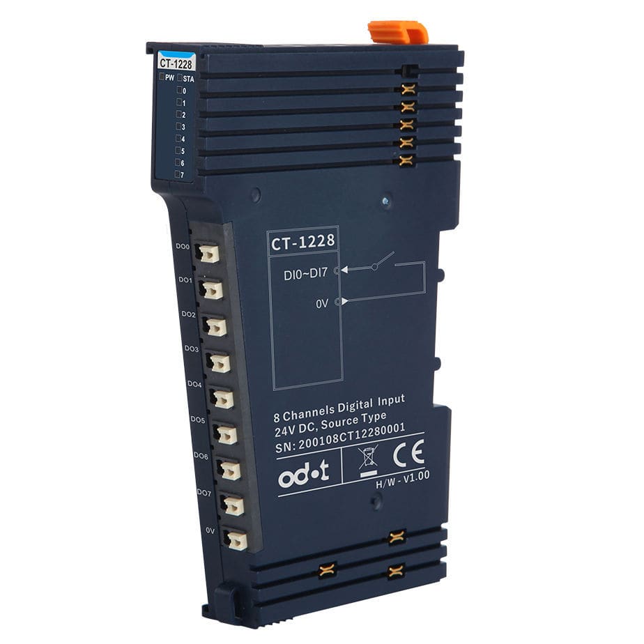 Modulo di ingresso 8 canali - CT-1228 - ODOT Automation - digitale / Modbus RTU / Modbus TCP
