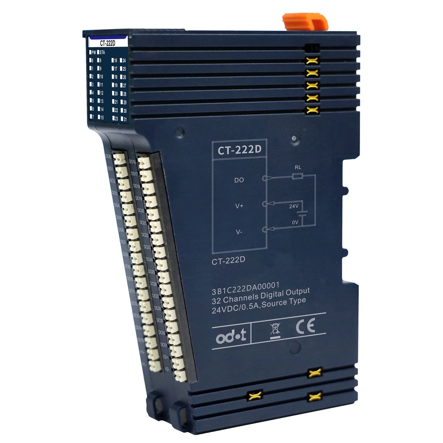 Modulo di uscita 32 uscite digitali - CT-222D - ODOT Automation - digitale / Modbus RTU ...