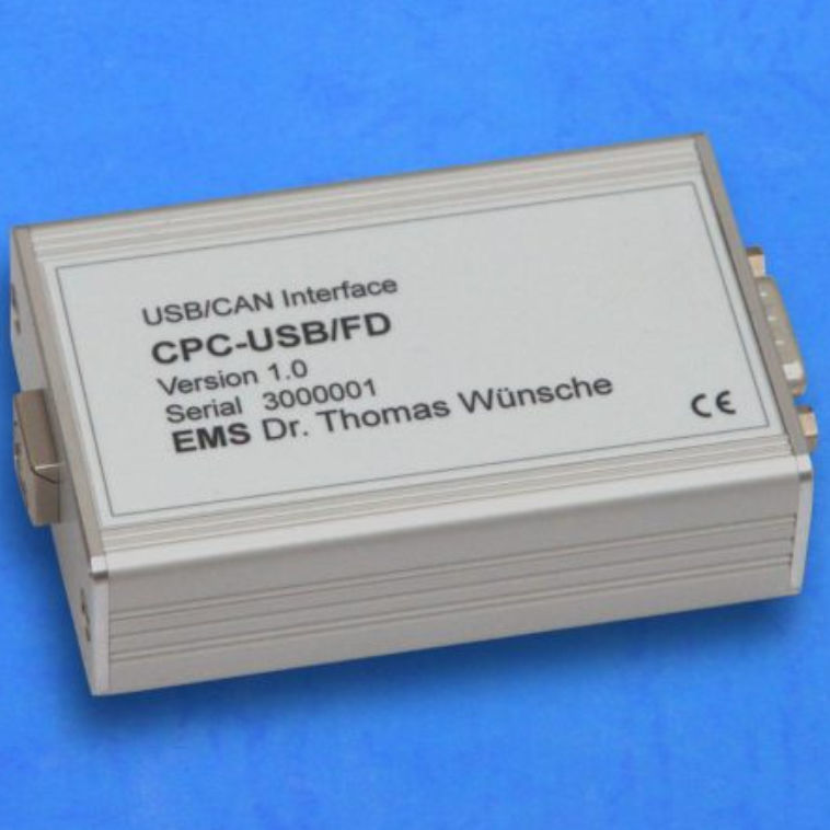 Modulo di interfaccia CAN FD - CPC-USB/FD - EMS Dr. Thomas Wünsche e.K ...