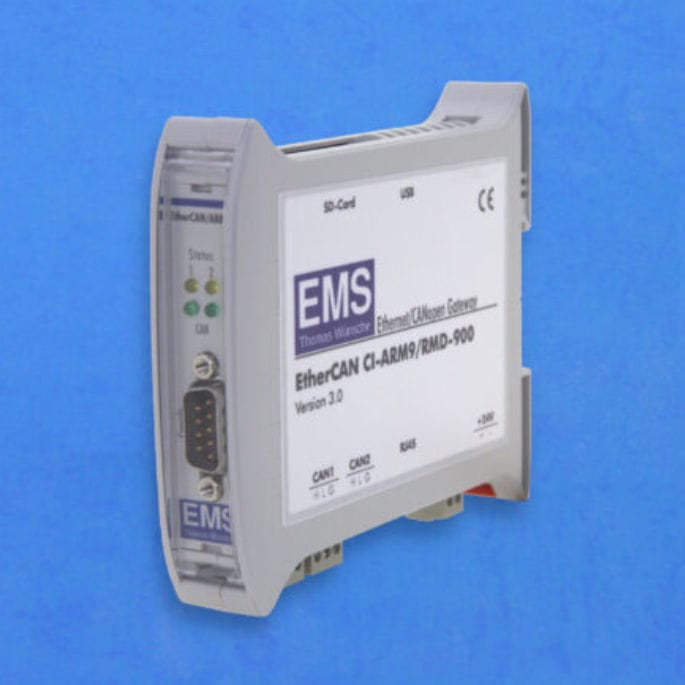 Gateway di comunicazione - EtherCAN CI-ARM9-900 - EMS Dr. Thomas ...
