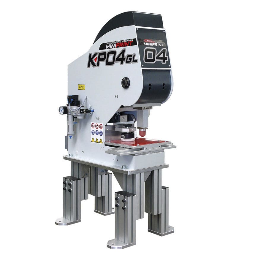 Macchina tampografica a calamaio ermetico - INKPRINT KP04GL - COMEC ITALIA - completamente ...