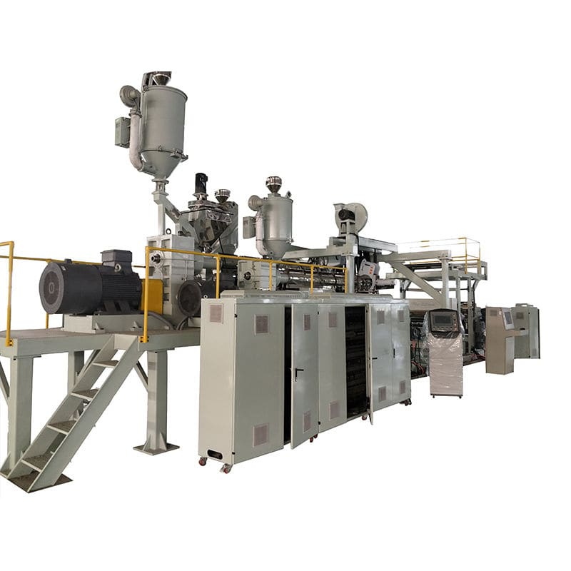 Linea di estrusione film cast - 90/120/90 - Qingdao Weier Plastic ...