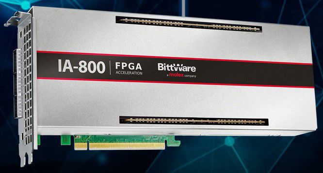 Scheda FPGA Mini PCIe - IA-840F - BittWare - con processore I/O