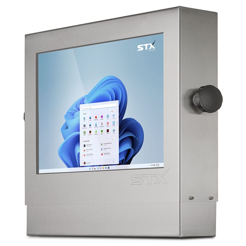 Panel PC di LCD - X9000 series - STX Technology - con touch screen ...