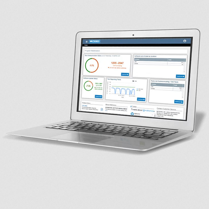 Soluzione software di analisi di dati - Midtronics - di monitoraggio ...
