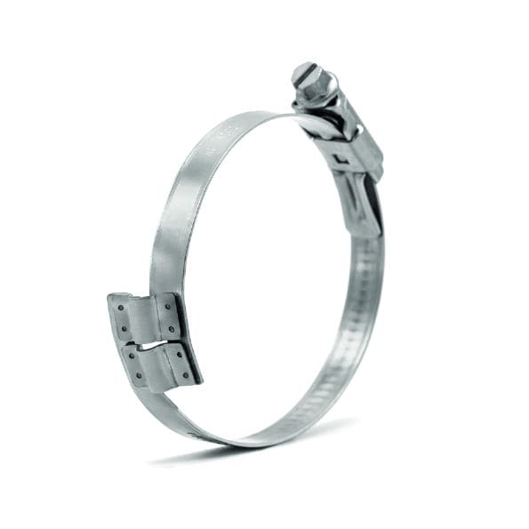 Fascetta stringitubo in acciaio - ASFA L - MIKALOR - a vite / a nastro