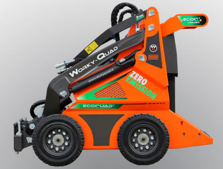 Minipala compatta elettrica - SSQ EcoQuad-S - Worky Quad - Cast Group ...