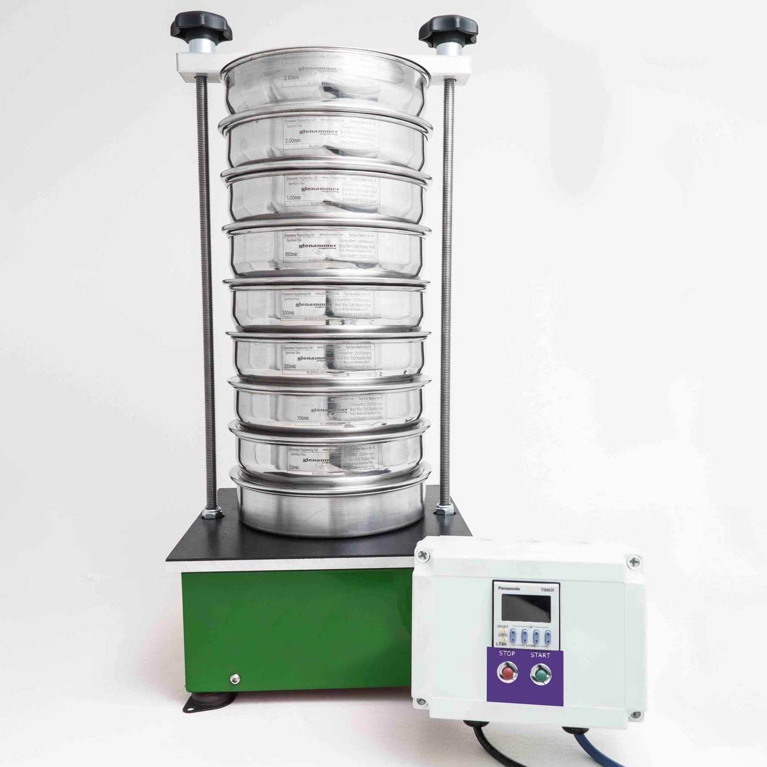 Setacciatore analitico per setacciatura a secco - SQ series - Glenammer ...