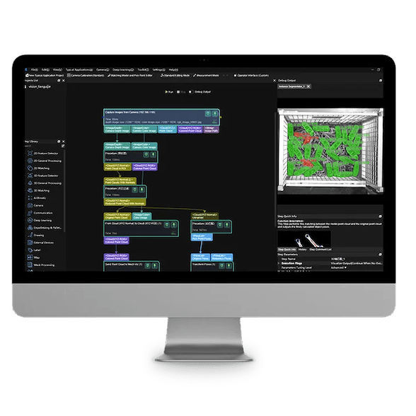 Software di visione per macchina industriale - Mech-Vision - Mech-Mind ...