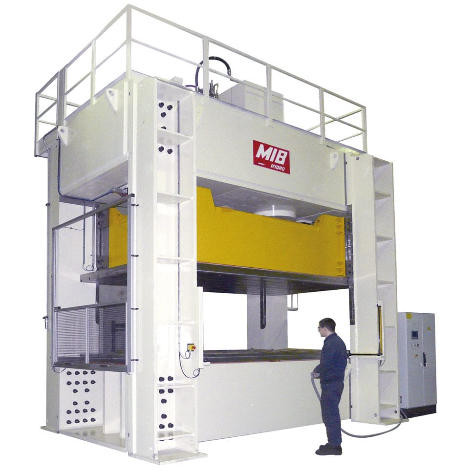 Pressa idraulica - NUMALLIANCE - a compressione / automatica / larga