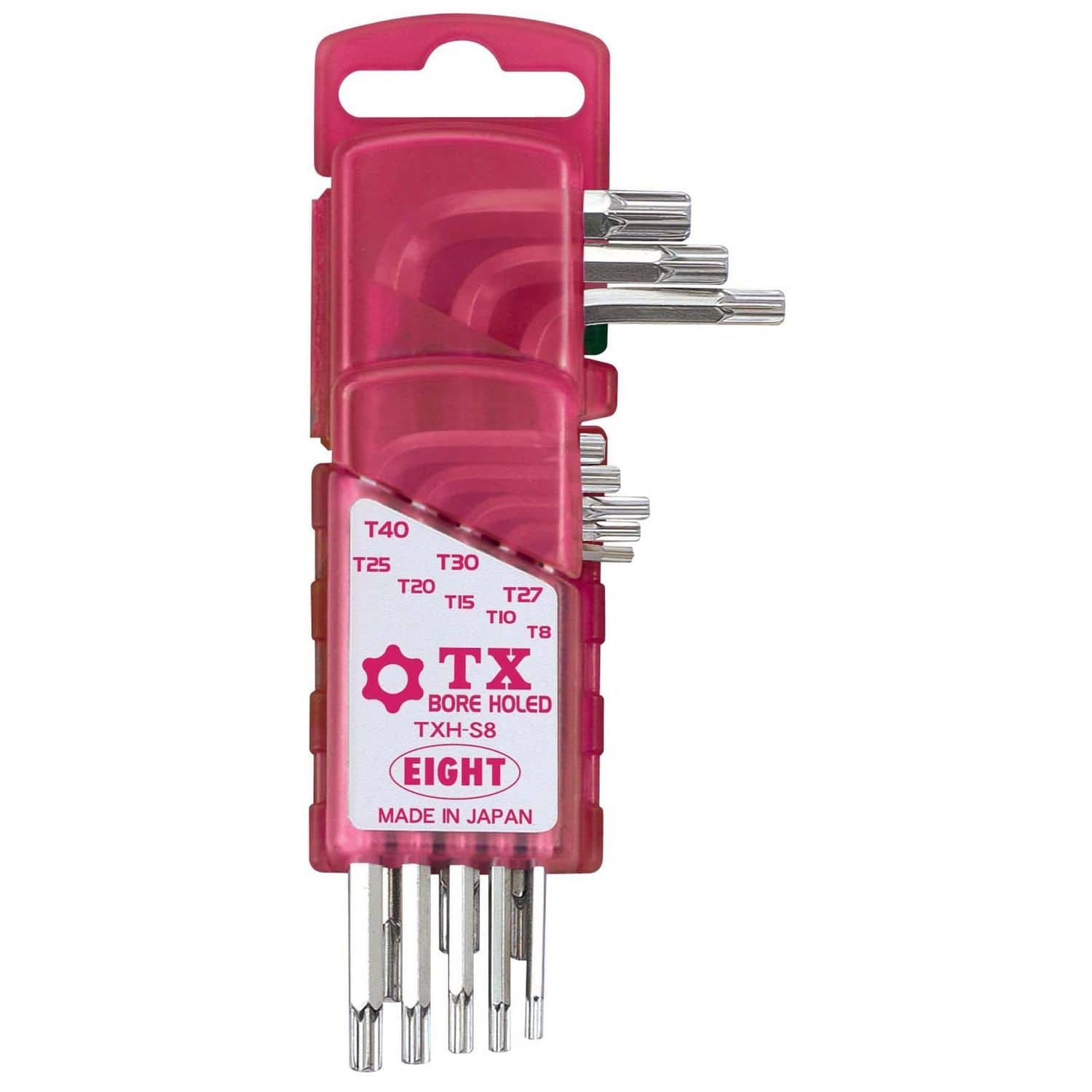 Torx con punta vuota - TXH-S8 - Eight Tool - a L / kit