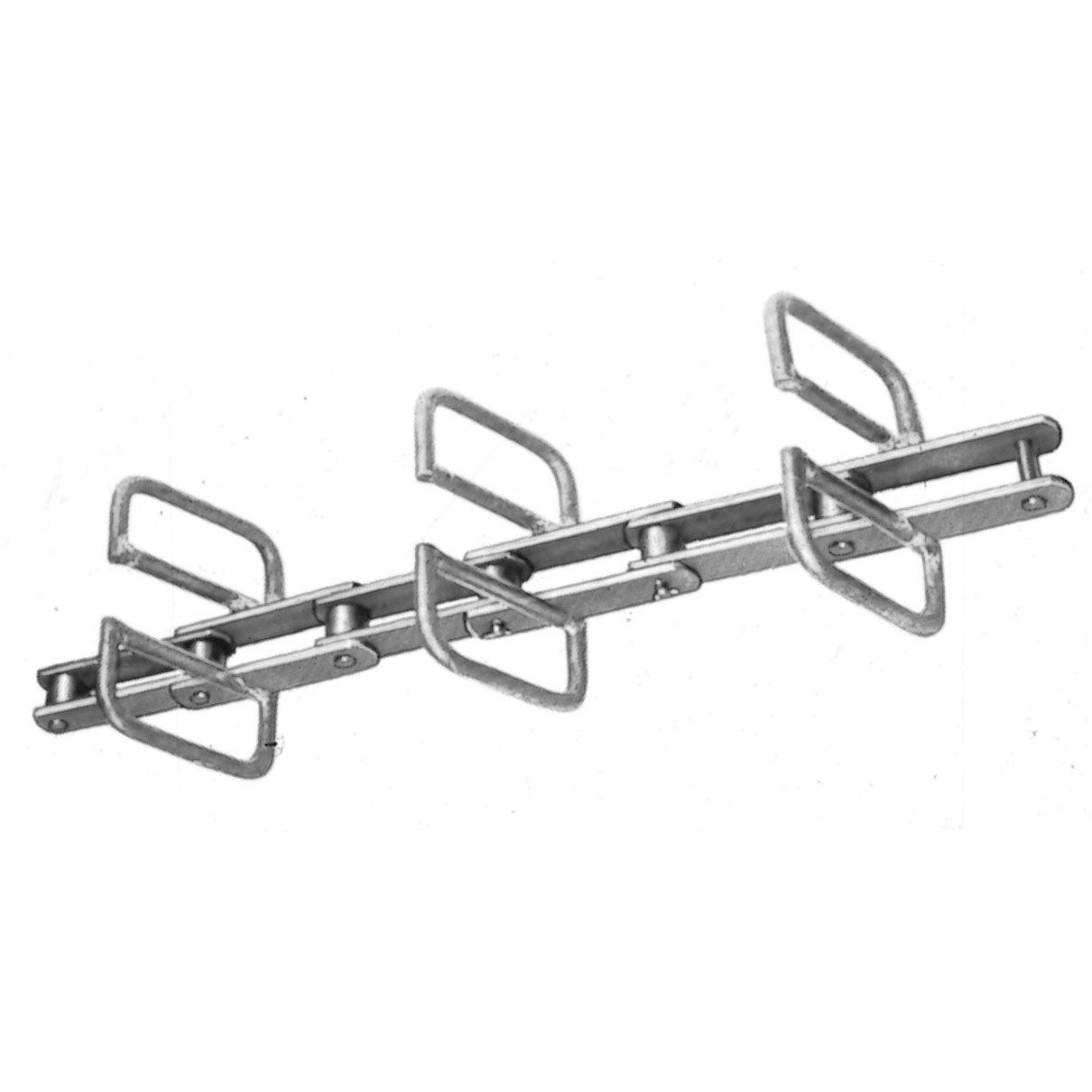 Catena di trasporto in acciaio - ZEXUS CHAIN Co., Ltd. - con attacchi