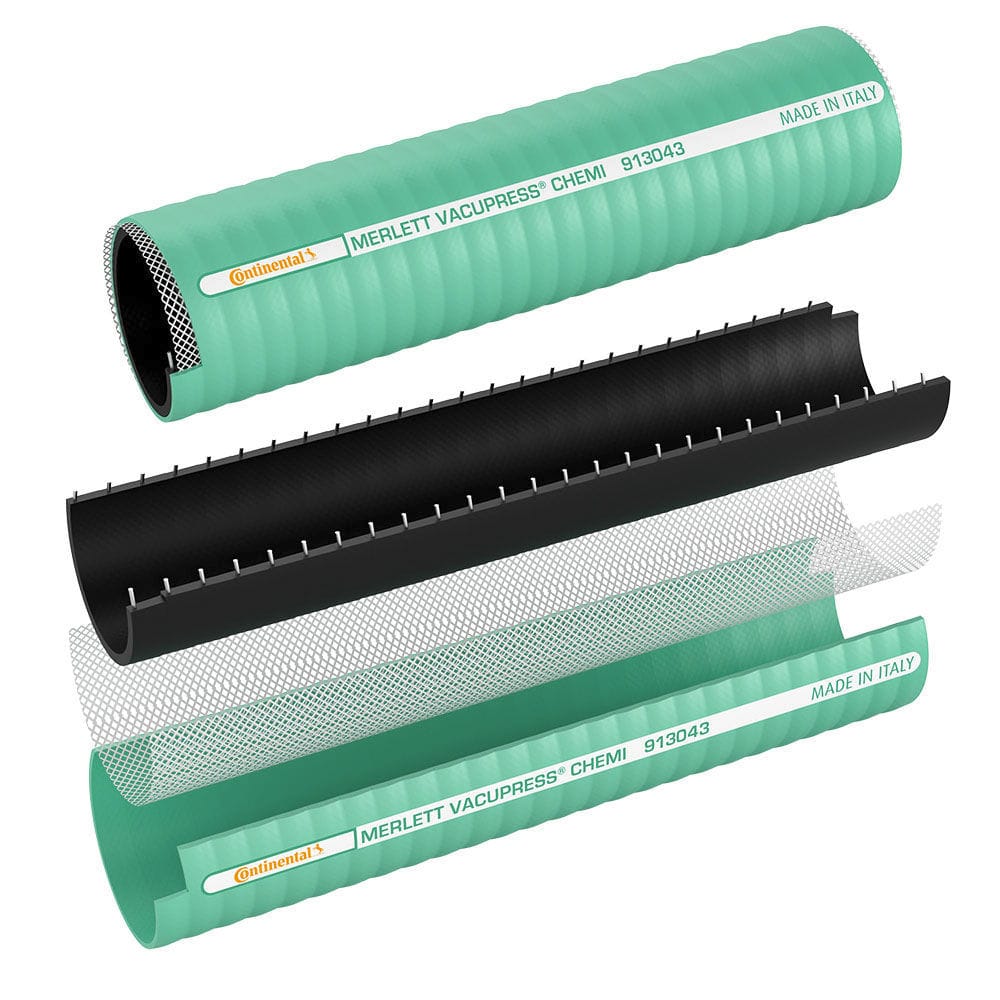 Tubo flessibile per prodotti chimici - 913043 - MERLETT - in gomma ...