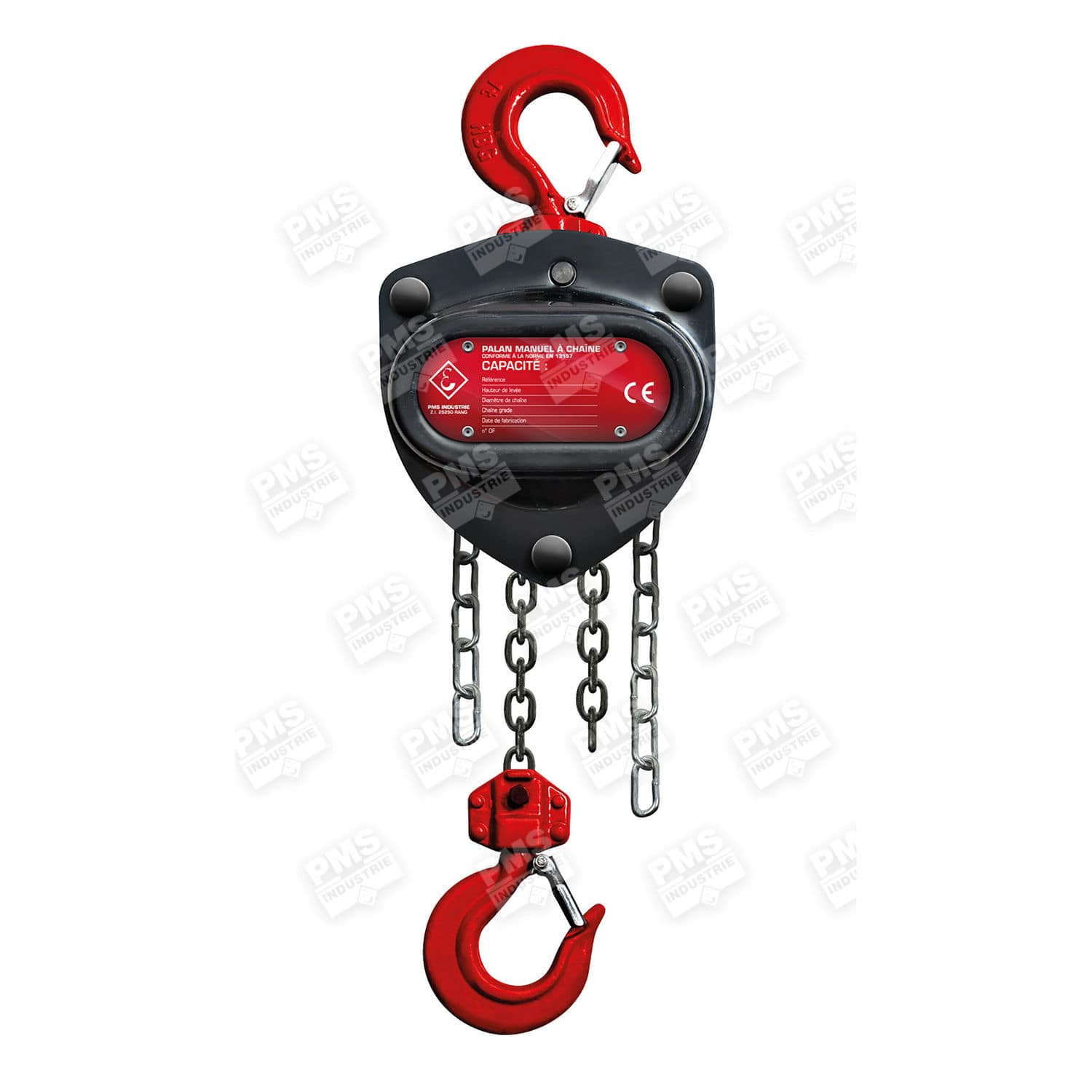 Paranco a catena manuale - AAPMC PMS - PMS INDUSTRIE