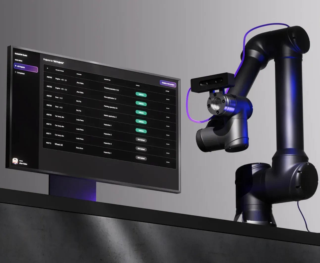 Sistema di visione per guida - GuideNOW - Inbolt SAS - per robot / industriale / 3D