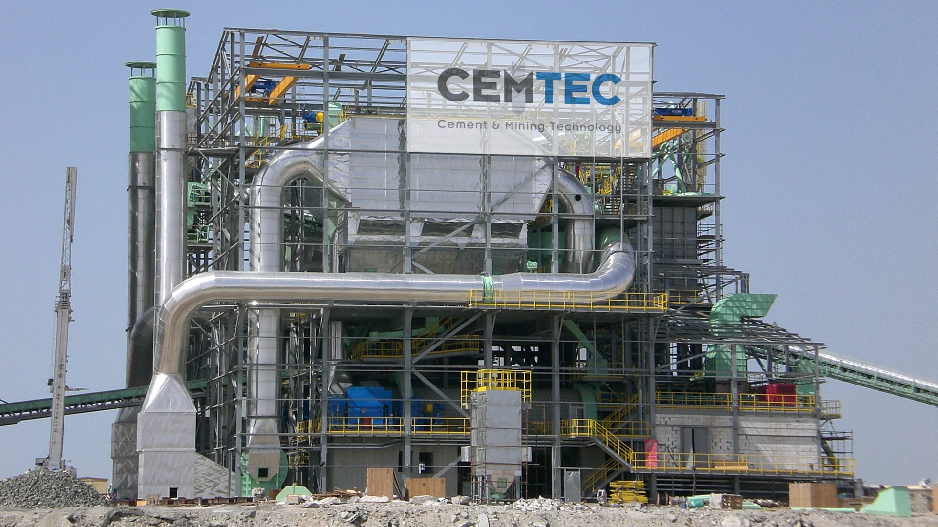 Centrale di produzione per cemento - CEMTEC - per calcare / per prodotti edili / per materie ...