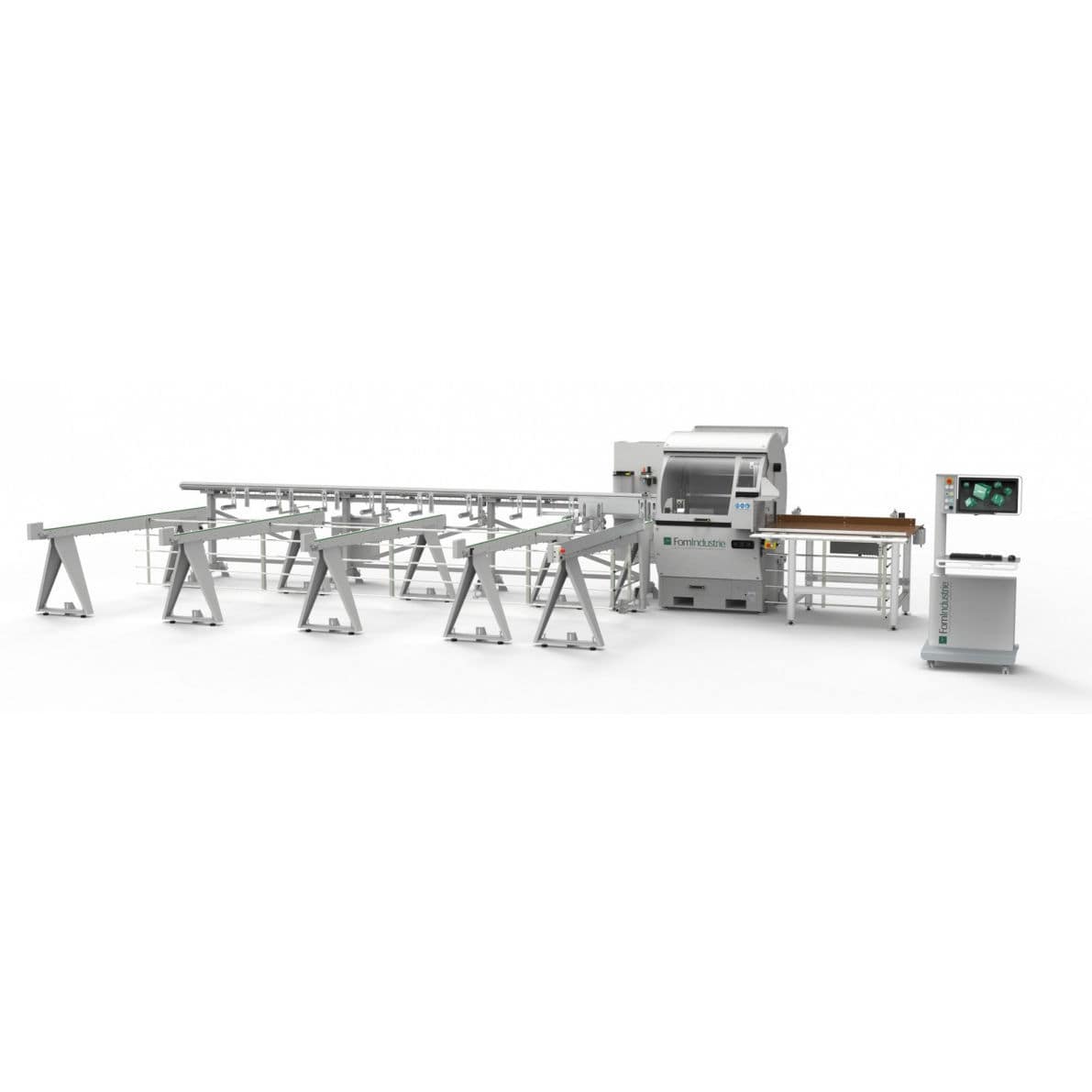 Linea di taglio a lama rotativa - LT 600 - Fom Industrie Aluminium ...