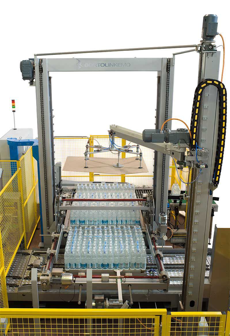 Pallettizzatore a strati - PAC2000 - Bortolin Kemo - di casse / automatico