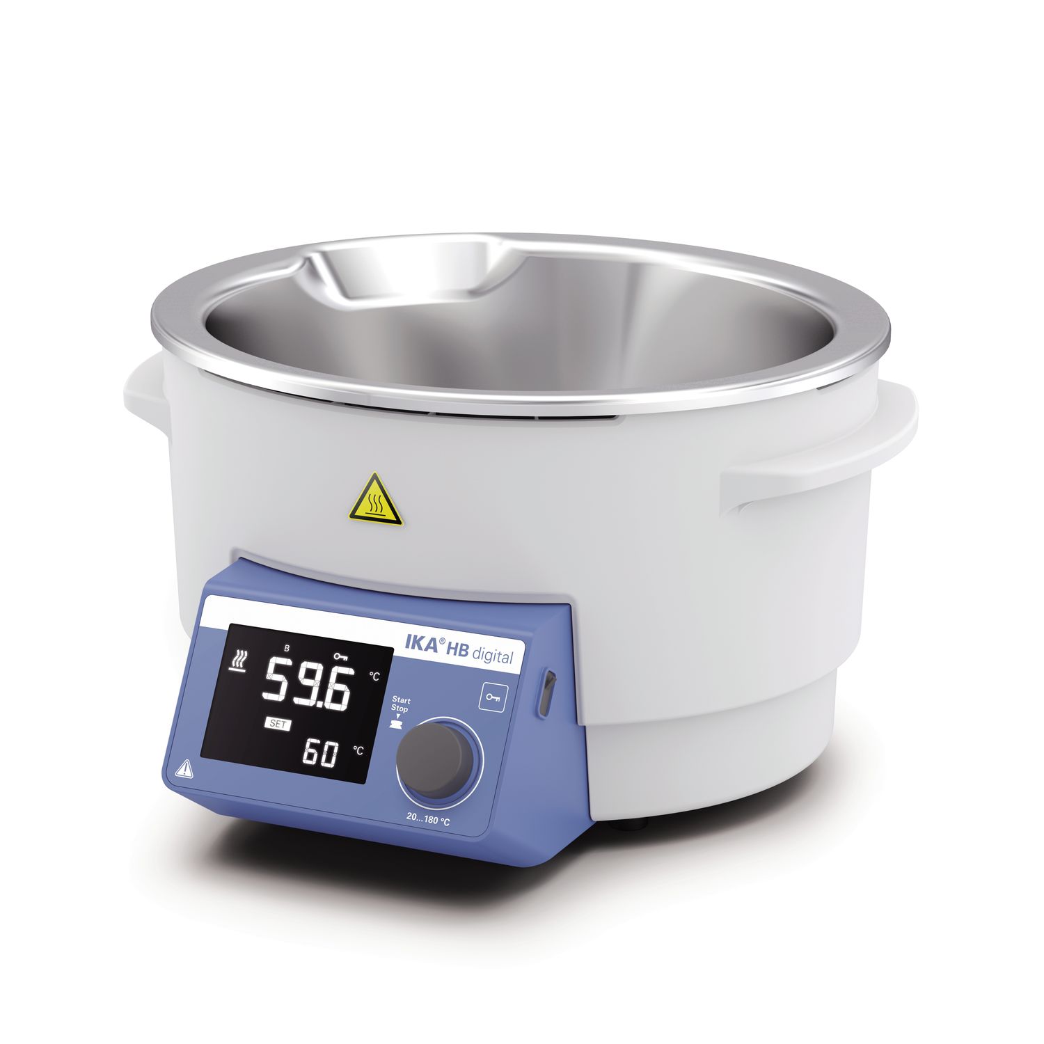 Bagnomaria da laboratorio - HB digital - IKA - riscaldato / con display ...