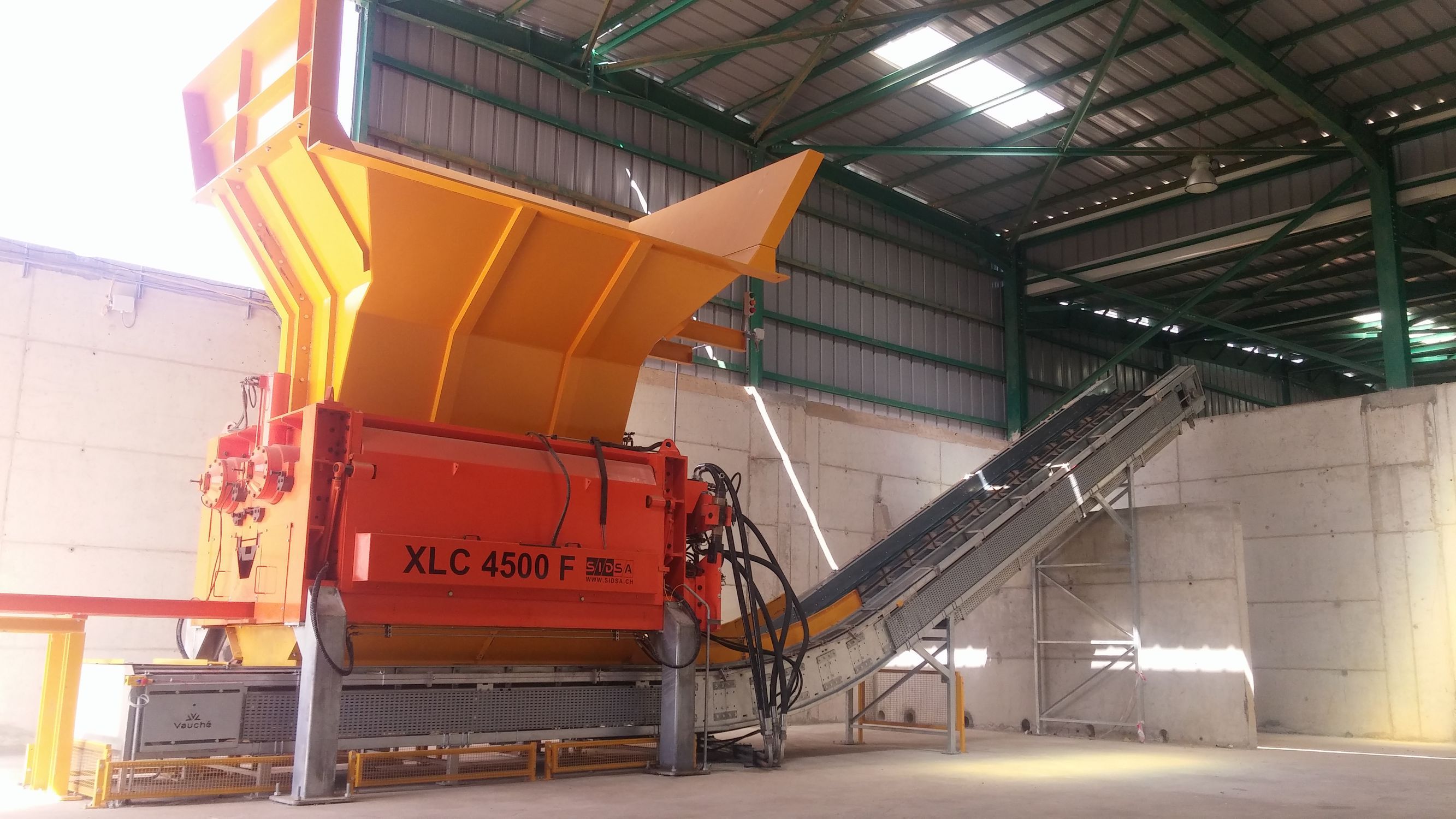 Trituratore per rifiuti - XLF 4500 - SID Société Industrielle de la ...