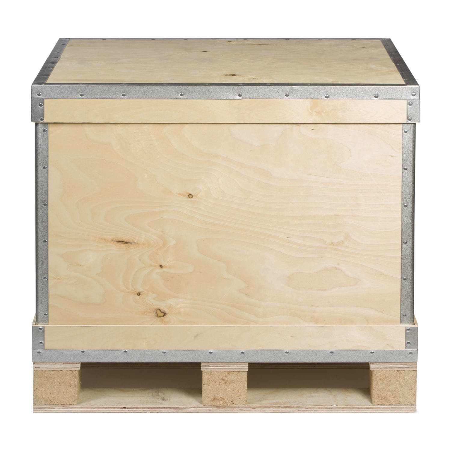 Cassa-pallet riutilizzabile - RIBOX - NO-NAIL BOXES - in compensato ...