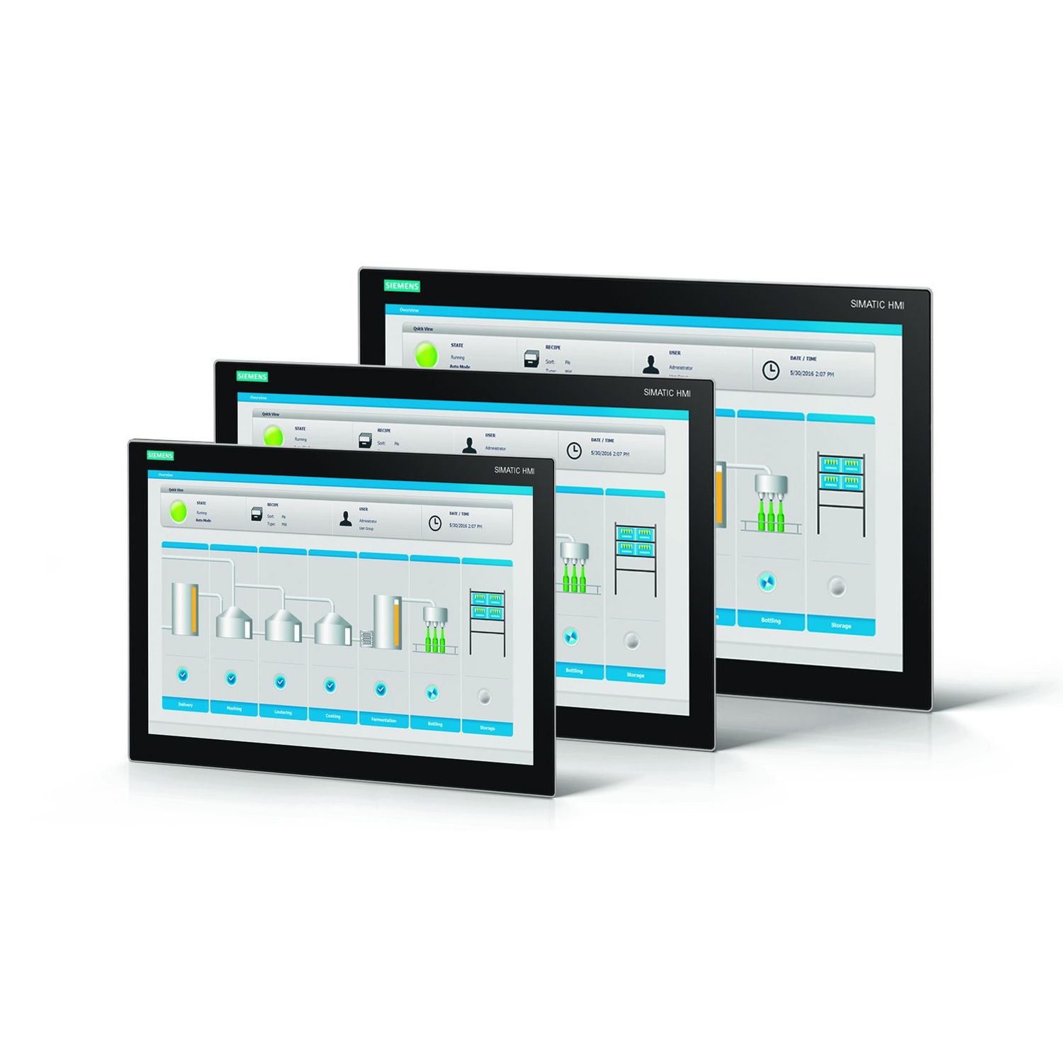 Monitor LCD - SIMATIC IFP - Siemens PC-based Industrial Automation ...