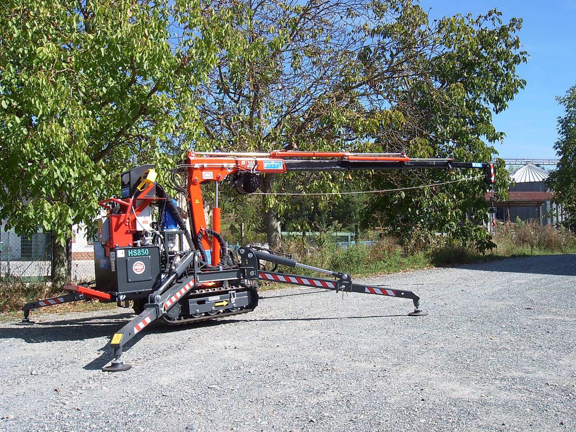 Gru cingolata - 200 E3 Spider - kegiom lifting s.n.c. - telescopica ...