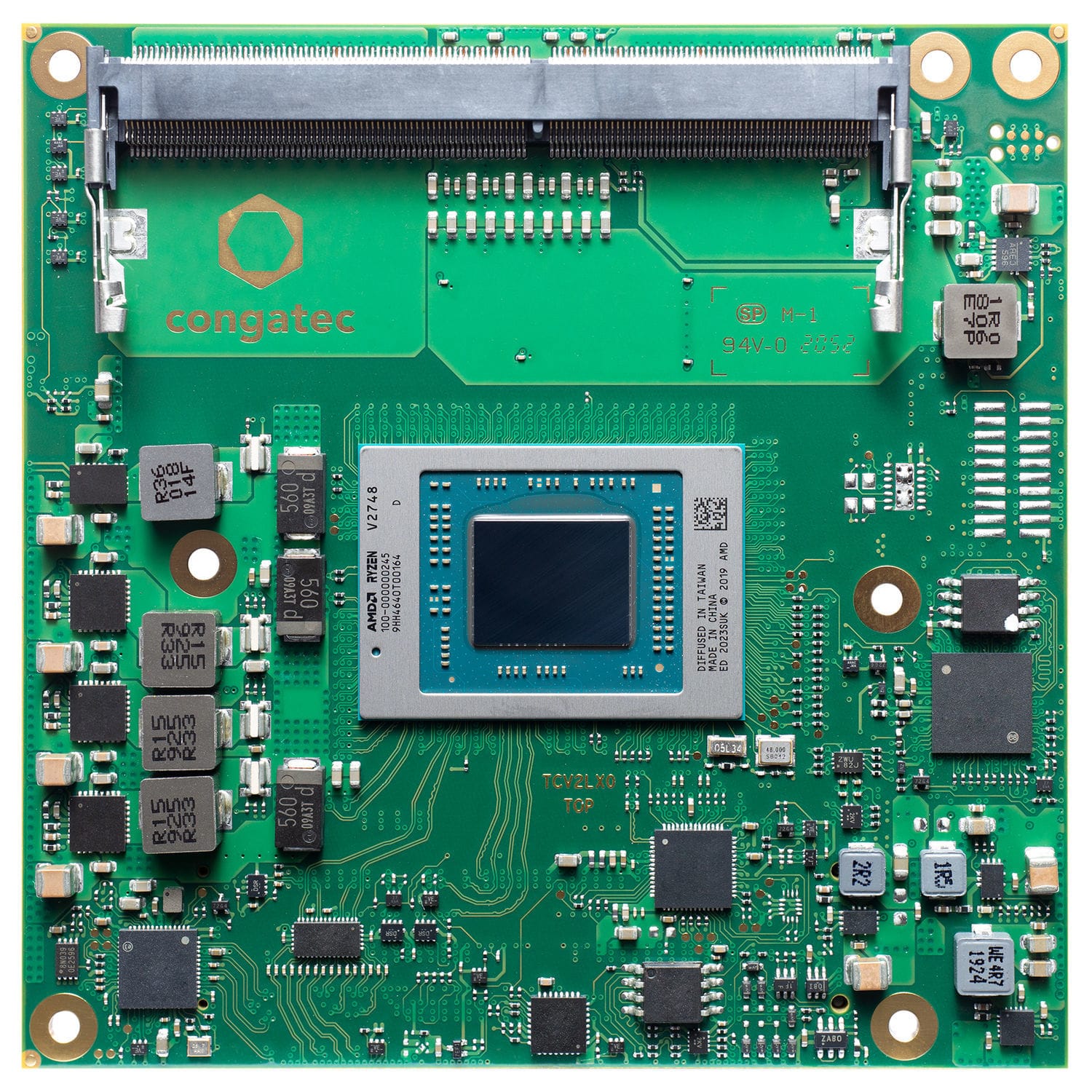 Computer-on-module COM Express - conga-TCV2 - Congatec - AMD / USB 2.0 ...